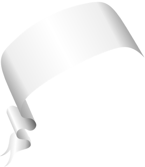 Download Transparent Source - - White Ribbon - PNGkit