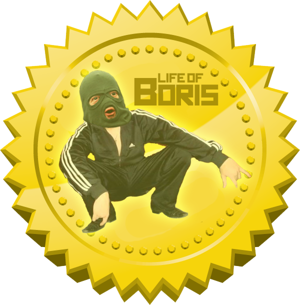 Download Life Of Boris On Twitter - Gopnik Award - Full Size PNG Image ...
