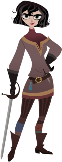 Download Cassandra - Cassandra Tangled The Series Cardboard Cutout ...