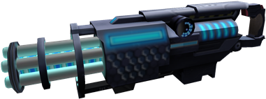 Download Blue Gatling Laser - Galactic Laser Gun Roblox - Full Size PNG ...