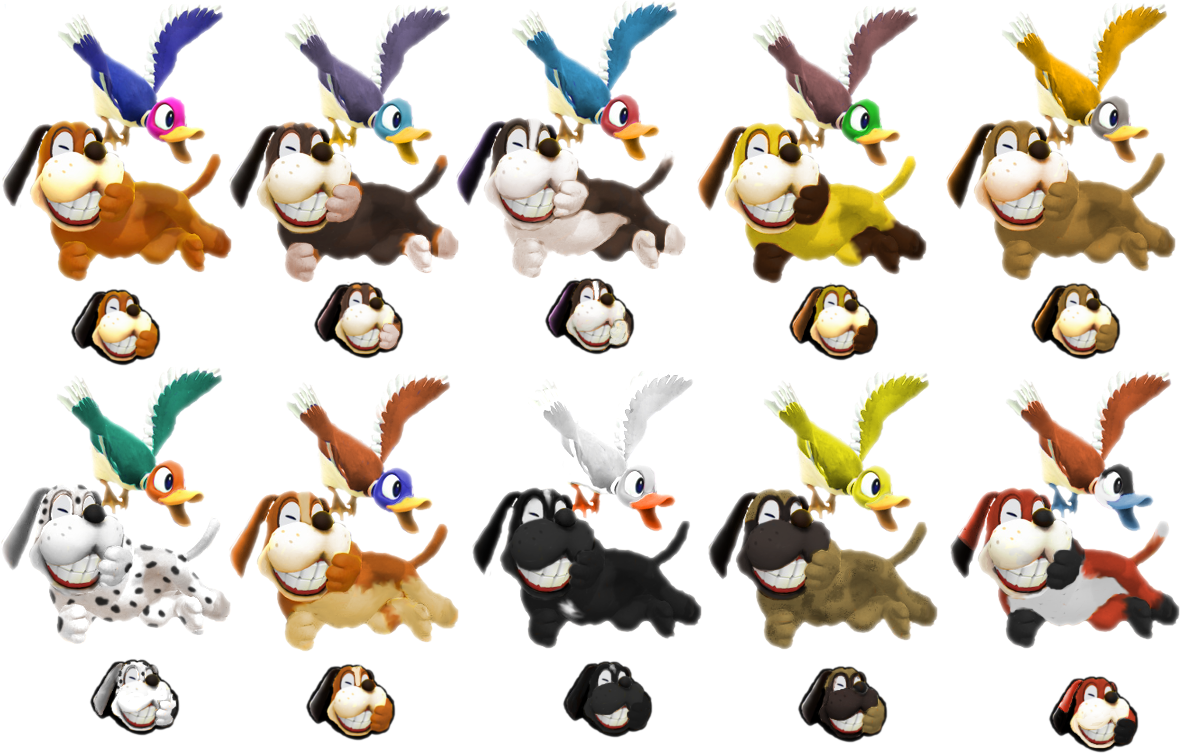 Download Duckhuntaltcostumes1 - Duck Hunt - Full Size PNG Image - PNGkit