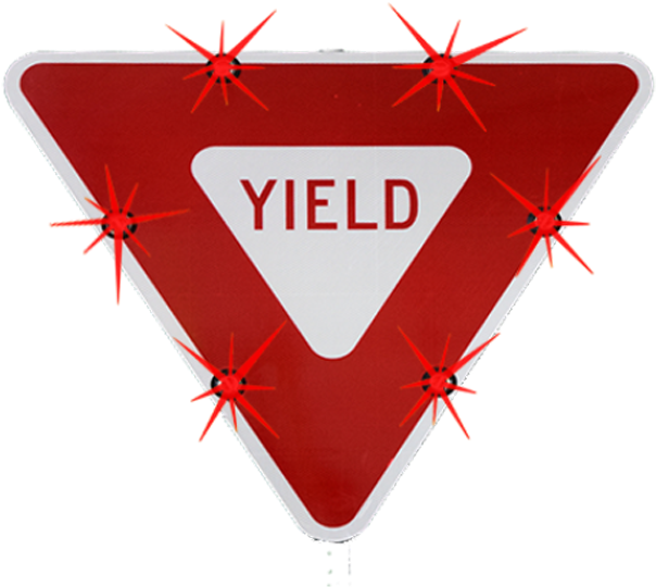Download Image Logo For Lighted Roadway Signs - Yield Sign - Full Size ...