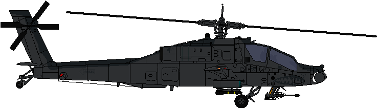 Download Transparent Apache Attack Helicopter Png - Academy Ah 64d ...