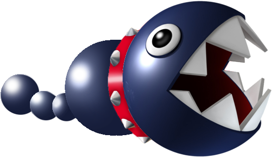 Download Super Mario Chain Chomplet - Full Size PNG Image - PNGkit