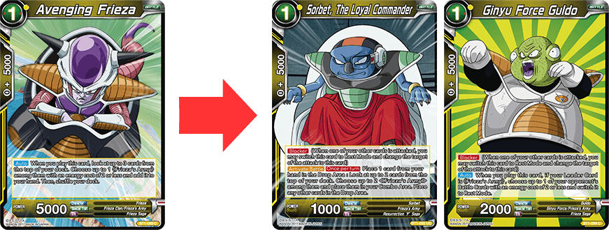 Download [bt1 089 Avenging Frieza][bt1 092 Sorbet, The Loyal - Dbs Tcg Frieza Army - Full Size ...
