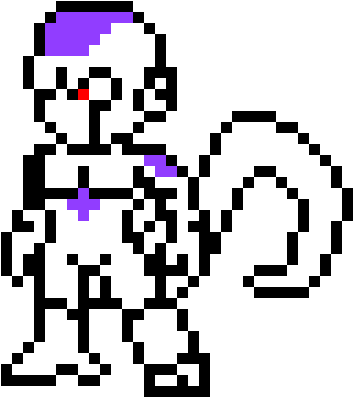 Download Frieza-sama - Freeza Pixel Art Png - Full Size PNG Image - PNGkit