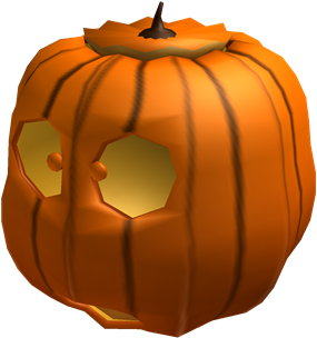 Download Transparent Scary Pumpkin - Roblox - PNGkit