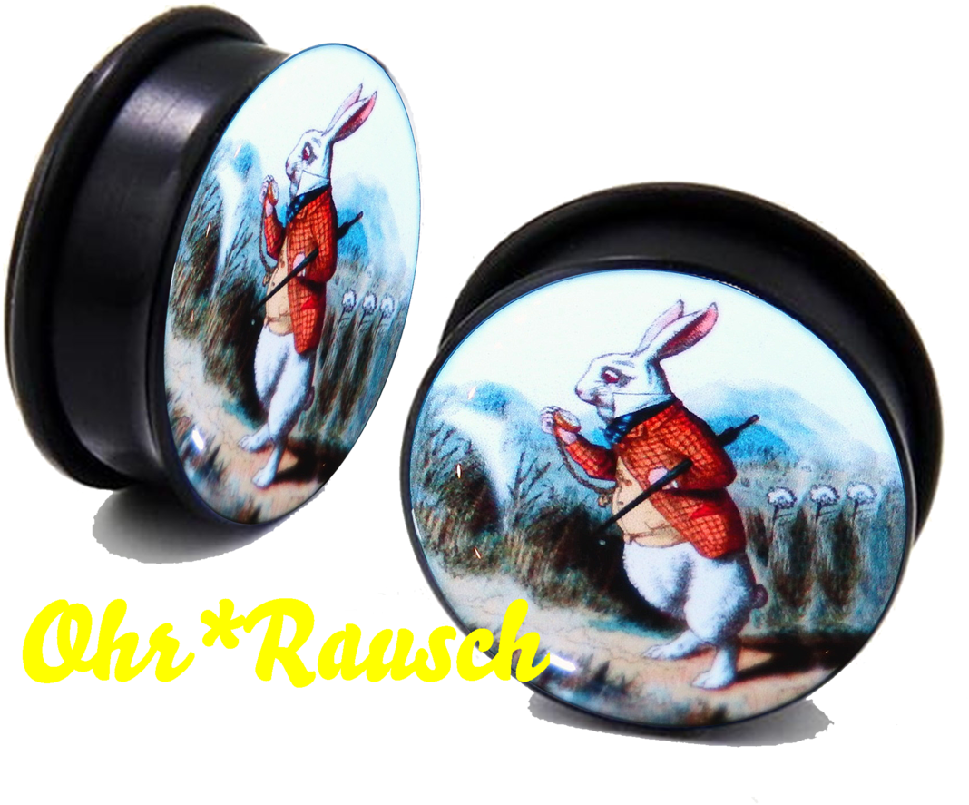 Download Alice In Wonderland White Rabbit / March Hare Design ...