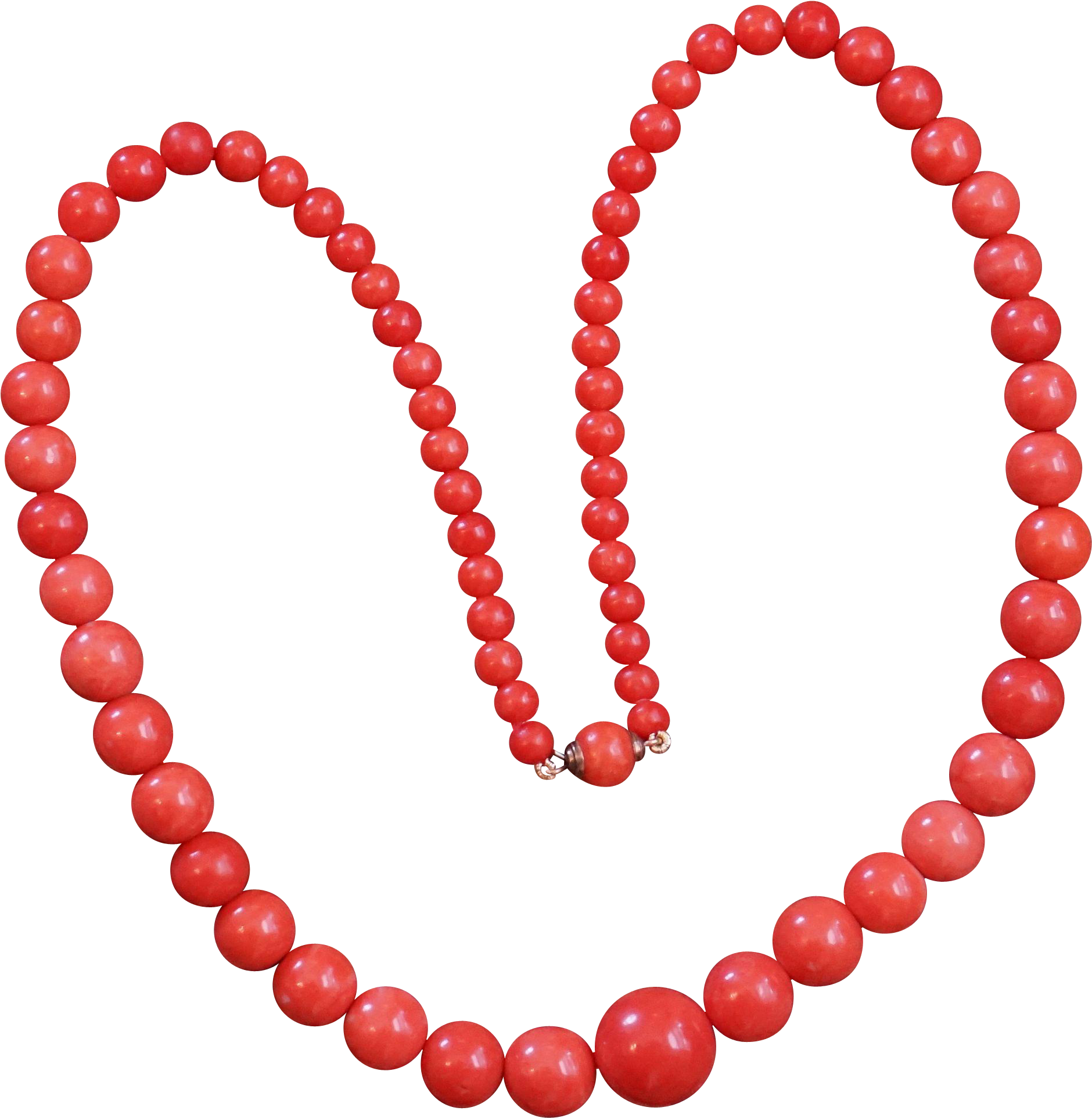 Download Victorian Coral Uchizono Gallery Llc Ruby Lane - Necklace ...