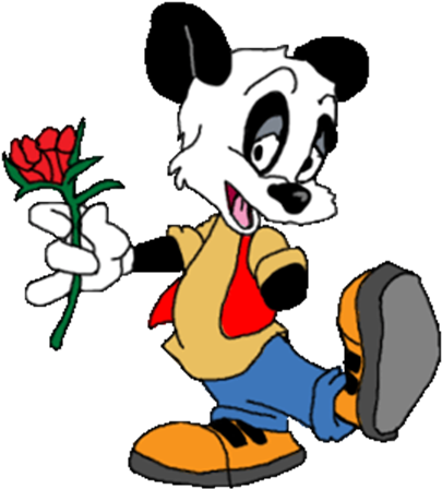 Download Andy Panda Cartoon - Full Size PNG Image - PNGkit