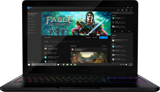Download Windows 10 Razer Blade - Razer Blade Pro Hd - Full Size PNG ...