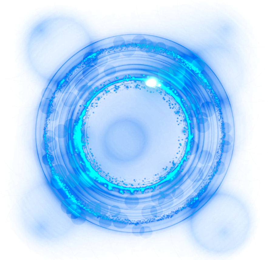 Download Transparent Magic Magiceffects Circle Glowing - Blue Light ...