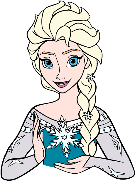 Elsa Clip Art From Frozen Disney Clip Art Galore