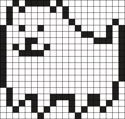Download Undertale Annoying Dog Perler Bead Pattern / Bead Sprite ...