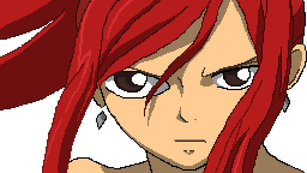 Download Erza Scarlet - Cartoon - Full Size PNG Image - PNGkit