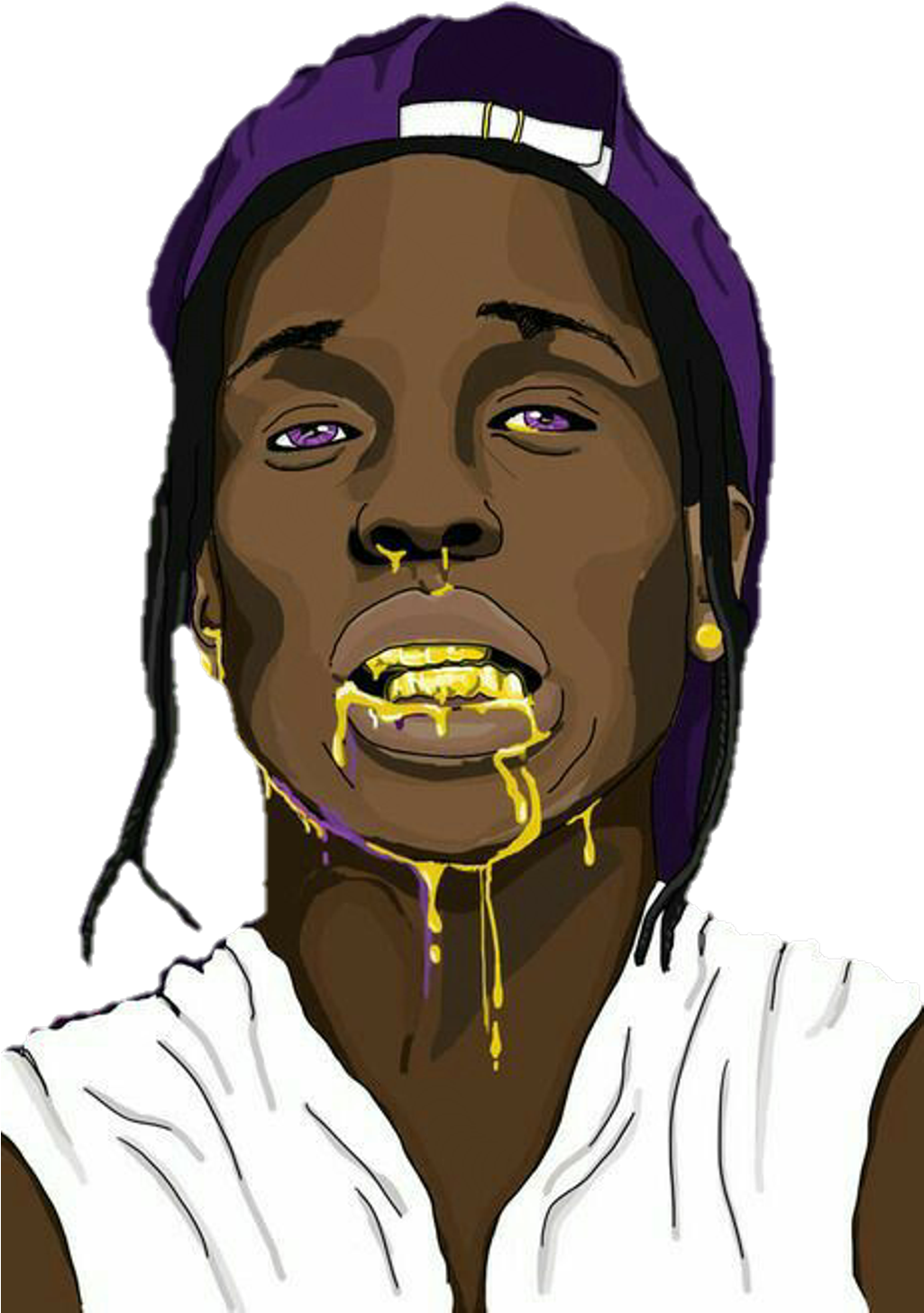 Download Rocky Drawing Asap - Asap Cartoon - Full Size PNG Image - PNGkit