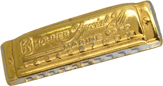 Download Harmonica Pin , Gold - Gold - Full Size PNG Image - PNGkit