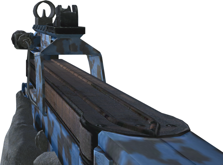 Download P90 Blue Tiger Cod4 - Cod Mw2 Blue Tiger - Full Size PNG Image ...