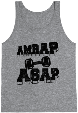 Download Amrap Asap Tank Top - Somebody Once Told Me T Shirt - Full ...