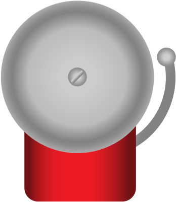 Download Vector Transparent Stock Boxing Bell Clipart - Boxing Ring ...