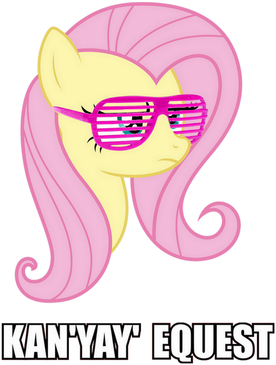 Download Fluttershy, Image Macro, Kanye West, Rapper, Safe, - Street ...