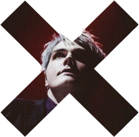 Download Gerard Way Overlay - Orange X Mark - Full Size PNG Image - PNGkit