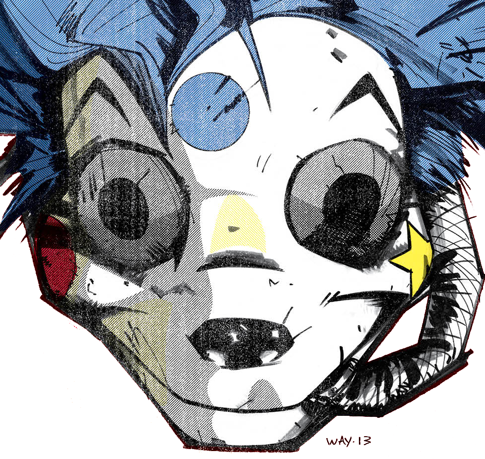 Download Transparent Mousekat Drawing By Gerard Way - True Lives Of The ...