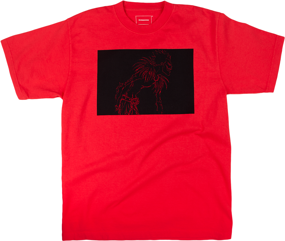 Download Death Note Ryuk Red Tee - Ryuk - Full Size PNG Image - PNGkit