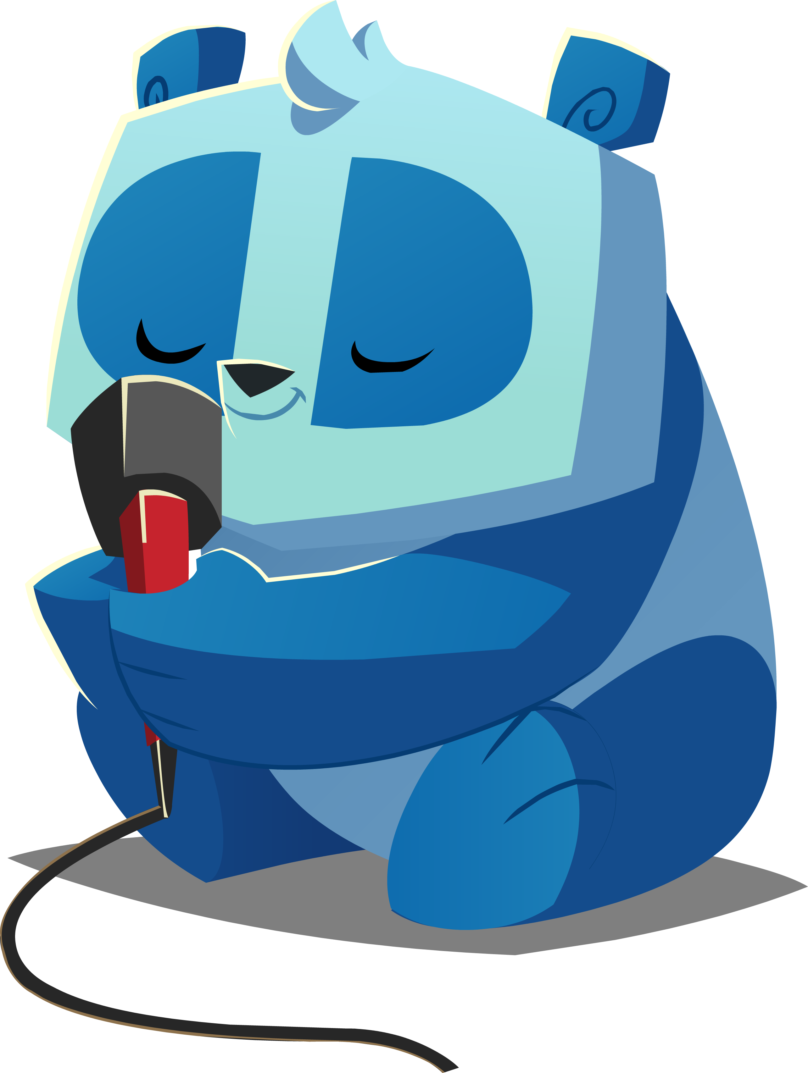 Download Panda With Microphone - Giant Panda - Full Size PNG Image - PNGkit