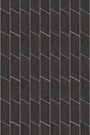 Download Dartrey™ Black Rhombus Tile - Rhombus Black Tiles - Full Size ...