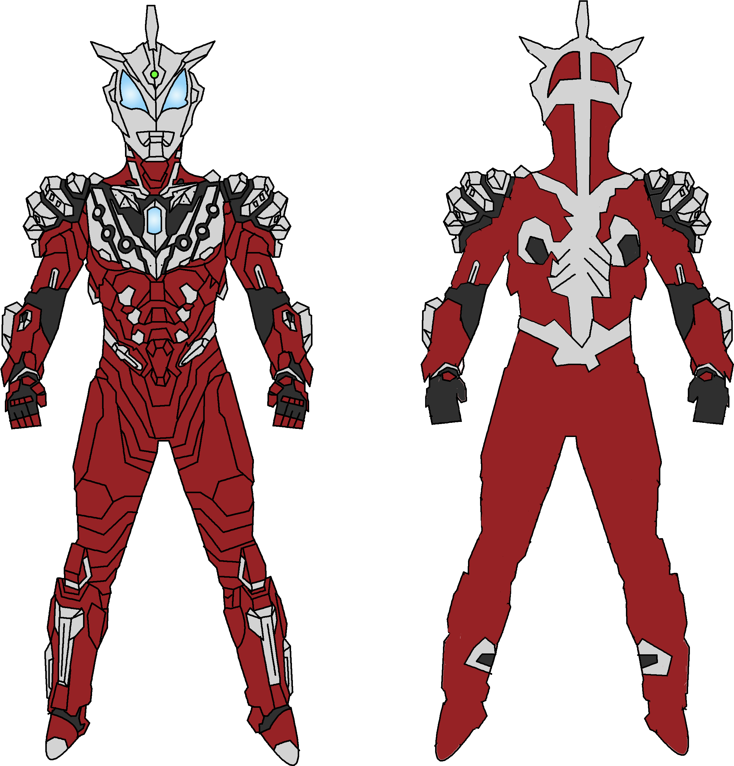 Download Ultraman Geed Solid Burning - Full Size PNG Image - PNGkit