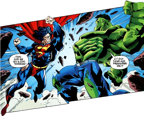 Download Superman Vs Hulk En Dc Vs Marvel - Superman Vs Hulk - Full ...