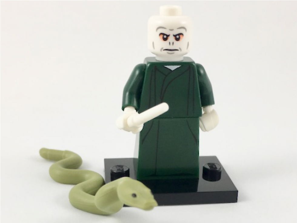 Download Lego Harry Potter Minifigures Voldemort - Full Size PNG Image ...