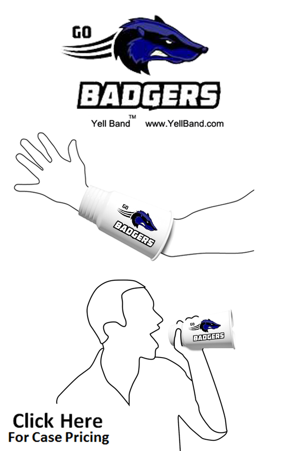 Download Badgers Blue White Swoosh - 2018 - Full Size PNG Image - PNGkit