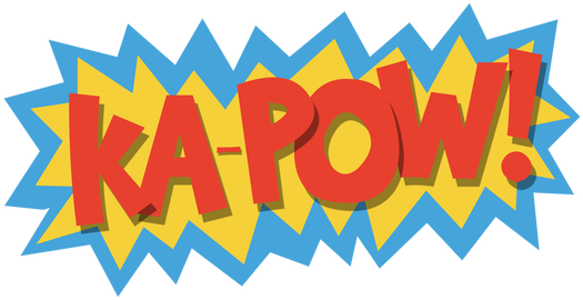 Download Kapow Pbl Superheroes Are - Superhero Kapow Png - Full Size ...