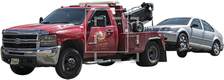 Download Car And Towtruck - Car On Tow Truck Png - Full Size PNG Image ...
