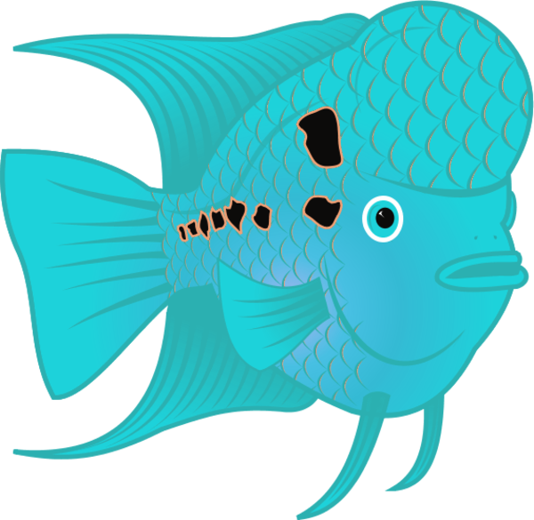 Download Clipart Fish Vector - Flower Horn Fish Logo - Full Size PNG ...