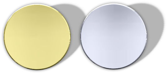 Download Round Trophy Disc Larger Image - Brass Engraved Round Disc ...