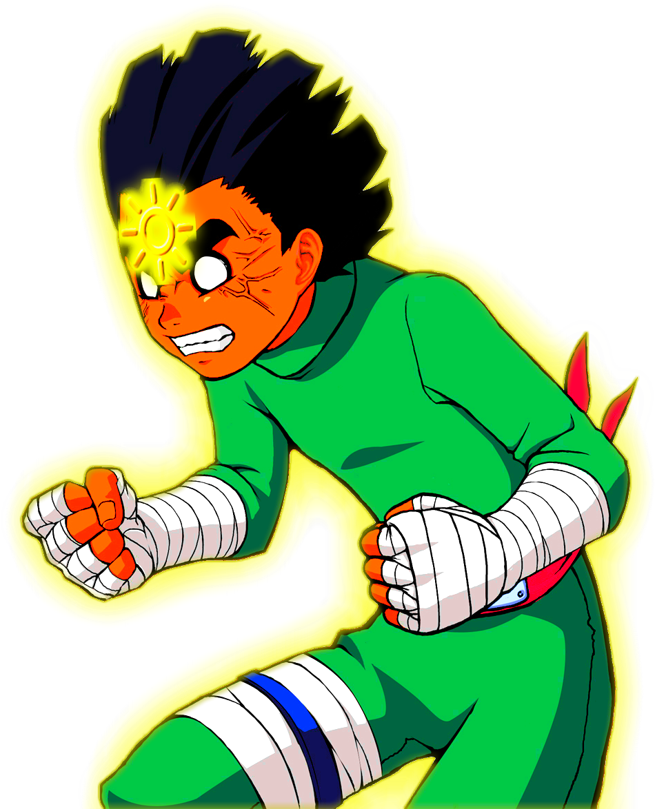 Download Here Solar Dawn Caste Rock Lee Using Eight Gates - Rock Lee ...