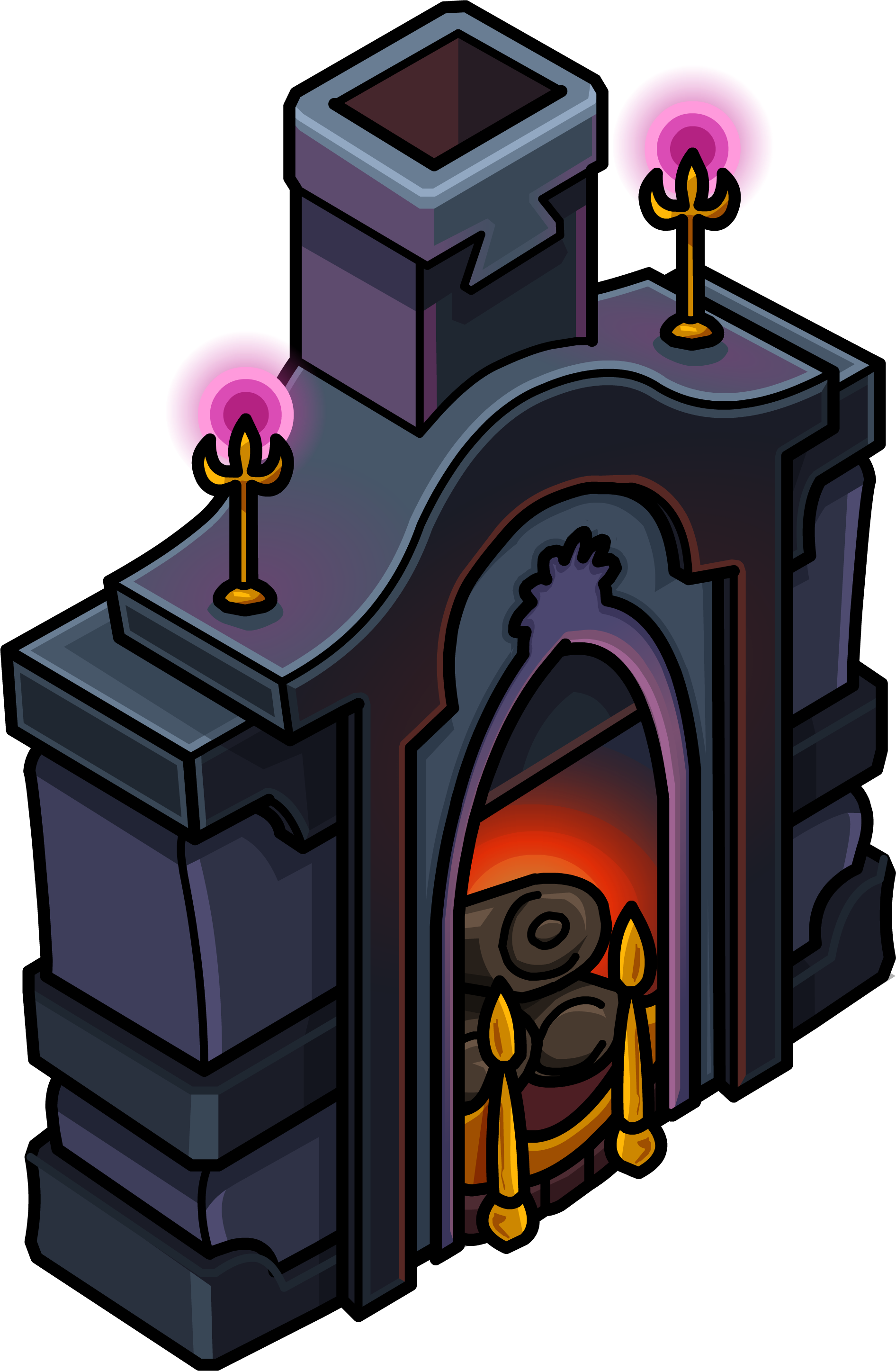 Download Spooky Hearth Sprite 003 - Cartoon - Full Size PNG Image - PNGkit