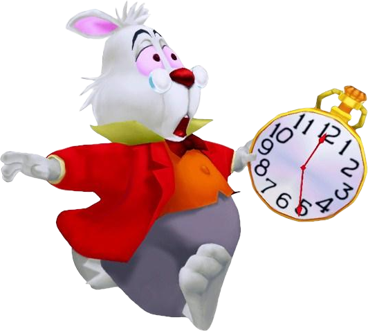Download White Rabbit Kh - Kingdom Hearts Characters Wonderland - Full ...