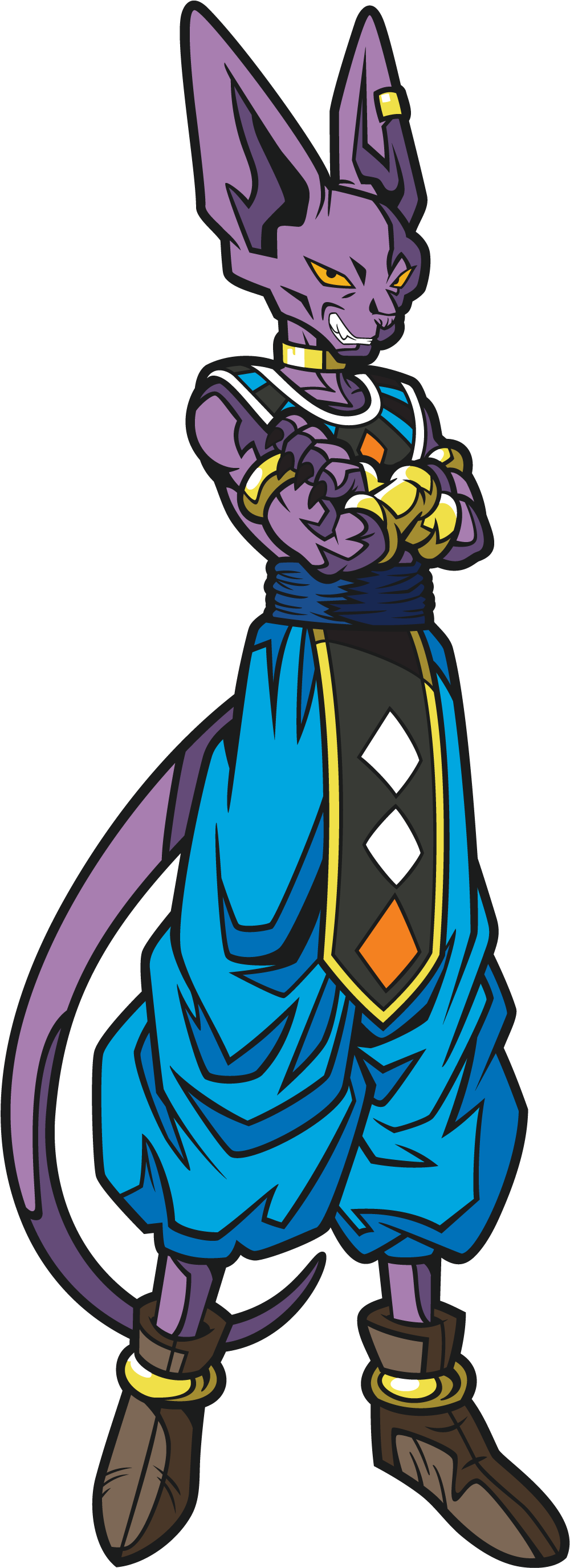 Download Beerus - Dragon Ball Super Beerus - Full Size PNG Image - PNGkit