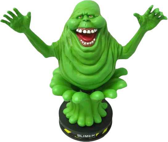 Download Slimer Premium Motion 7" Statue - Slimer From The Ghostbusters ...