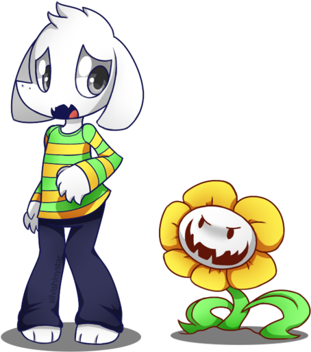 Download Undertale - Undertale Asriel And Flowey - Full Size PNG Image ...