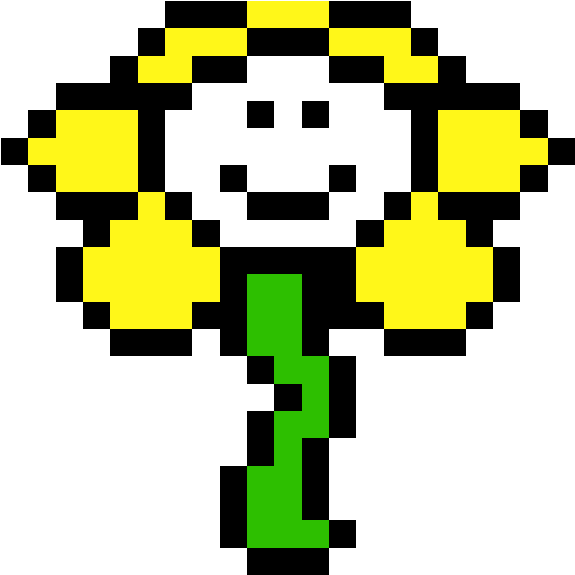Download Flowey - Undertale - Flowey Overworld Sprite - Full Size PNG ...