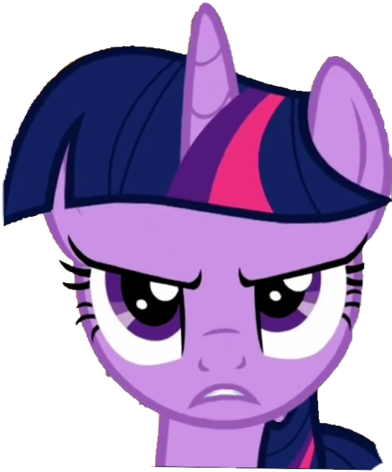Download Download - Twilight Sparkle Angry Face - Full Size PNG Image ...