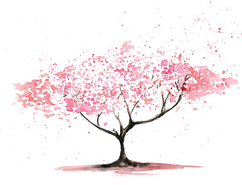 Download Water Color Tree Transparent - Full Size PNG Image - PNGkit
