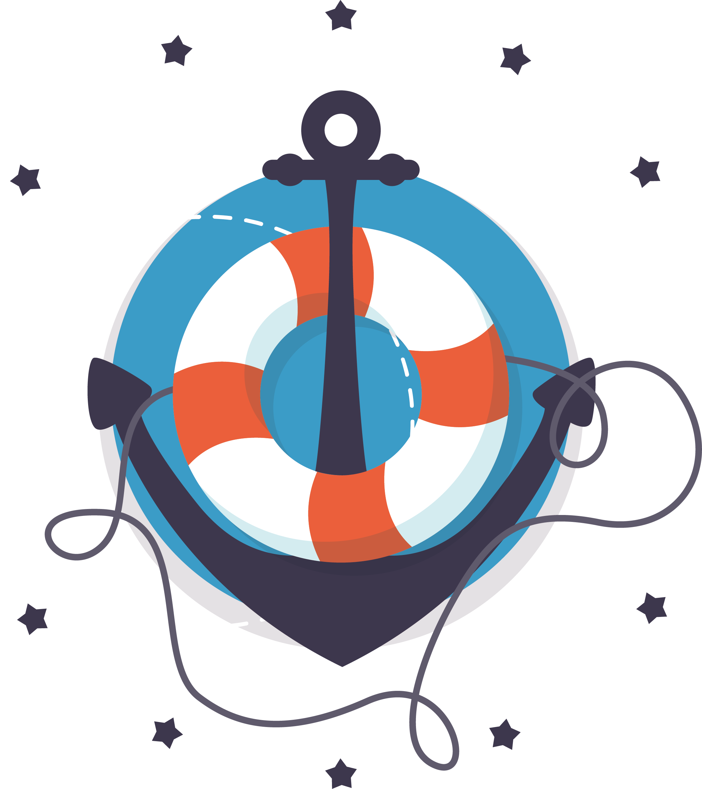 Download Nautical Elements Vector 2231*2508 Transprent Png Free ...