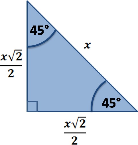 Download Another Famous Special Right Triangle Is 45° 45° 90 ...