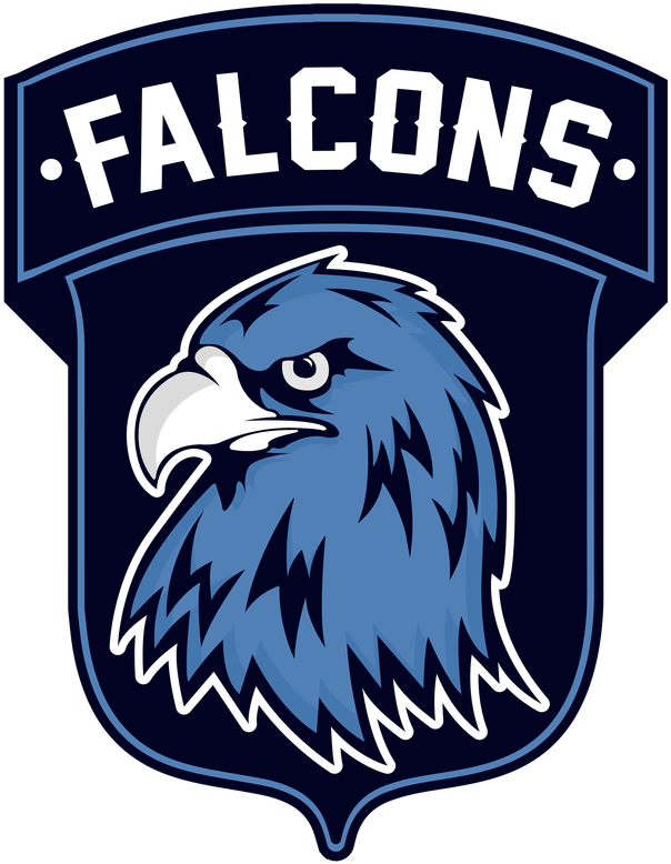 Download Transparent Blue Falcons Logo - Blue Falcons - PNGkit